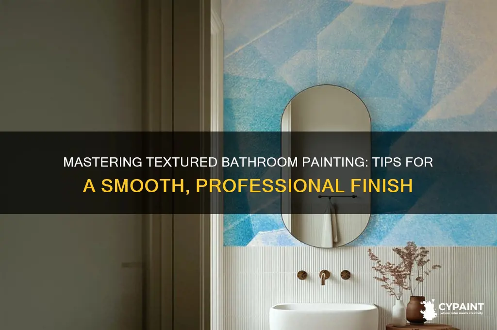 Mastering Textured Bathroom Painting: Tips For A Smooth, Professional ...