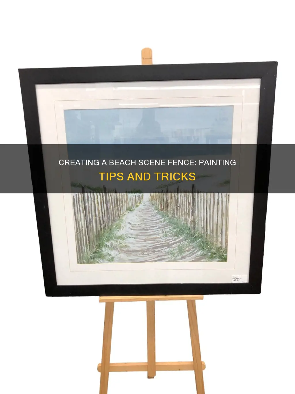 Creating A Beach Scene Fence: Painting Tips And Tricks | CyPaint