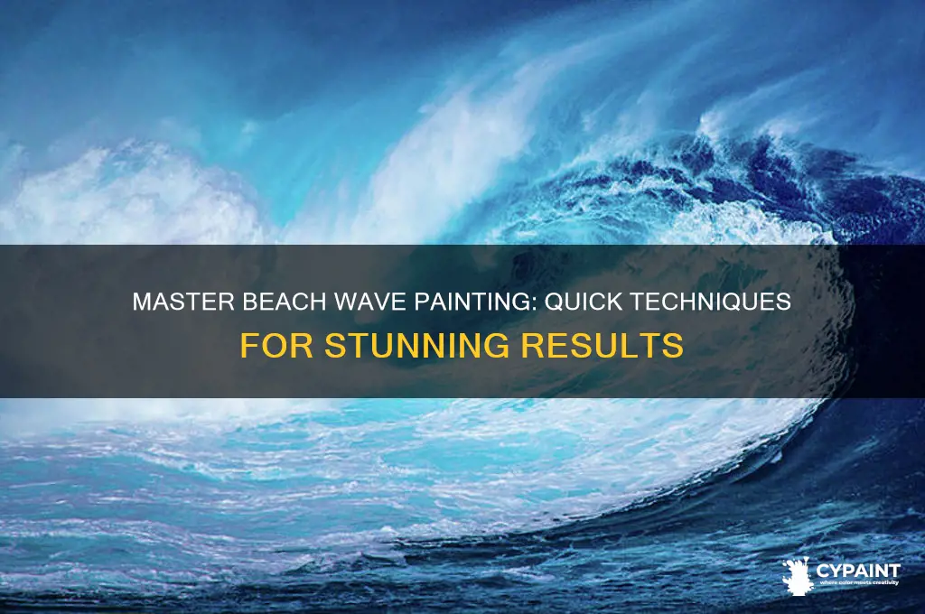 Master Beach Wave Painting: Quick Techniques For Stunning Results | CyPaint