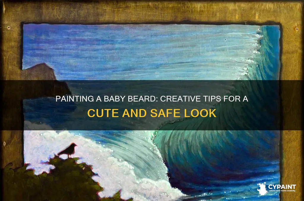 Painting A Baby Beard: Creative Tips For A Cute And Safe Look | CyPaint