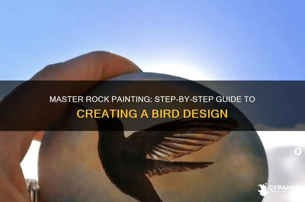 Master Rock Painting: Step-By-Step Guide To Creating A Bird Design ...