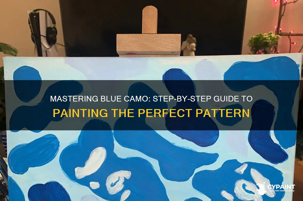 Mastering Blue Camo: Step-By-Step Guide To Painting The Perfect Pattern ...