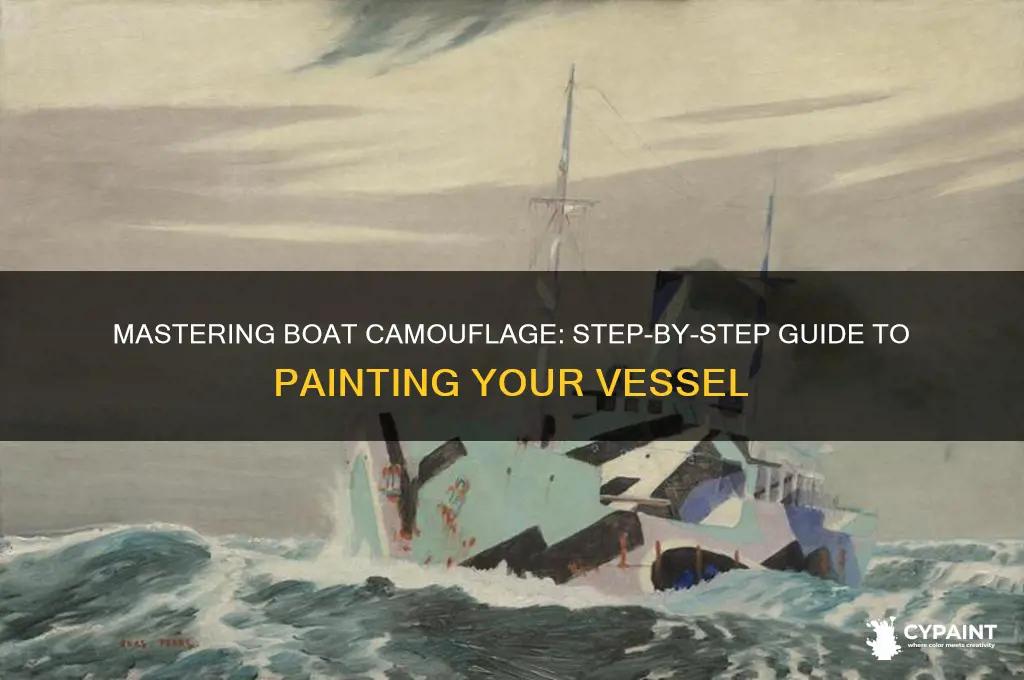 Mastering Boat Camouflage: Step-By-Step Guide To Painting Your Vessel ...