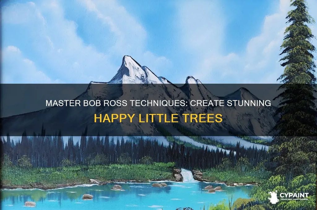 Master Bob Ross Techniques: Create Stunning Happy Little Trees | CyPaint