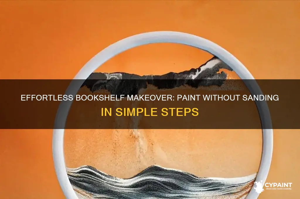 Effortless Bookshelf Makeover: Paint Without Sanding In Simple Steps ...