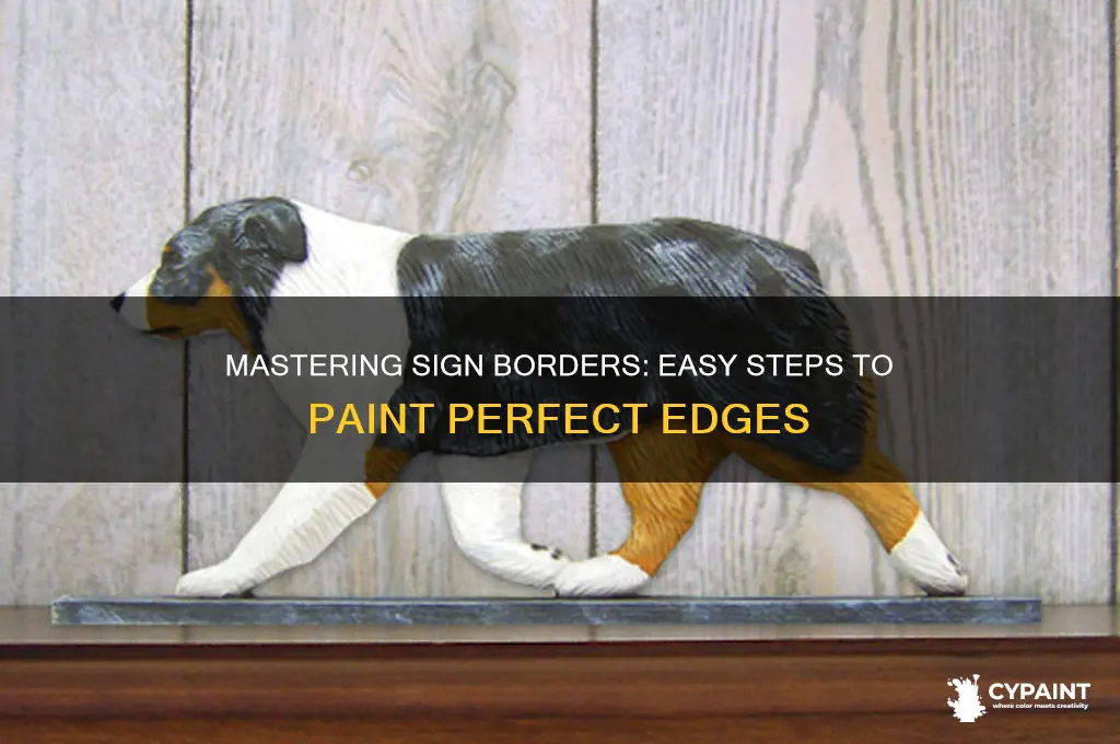 Mastering Sign Borders: Easy Steps To Paint Perfect Edges | CyPaint