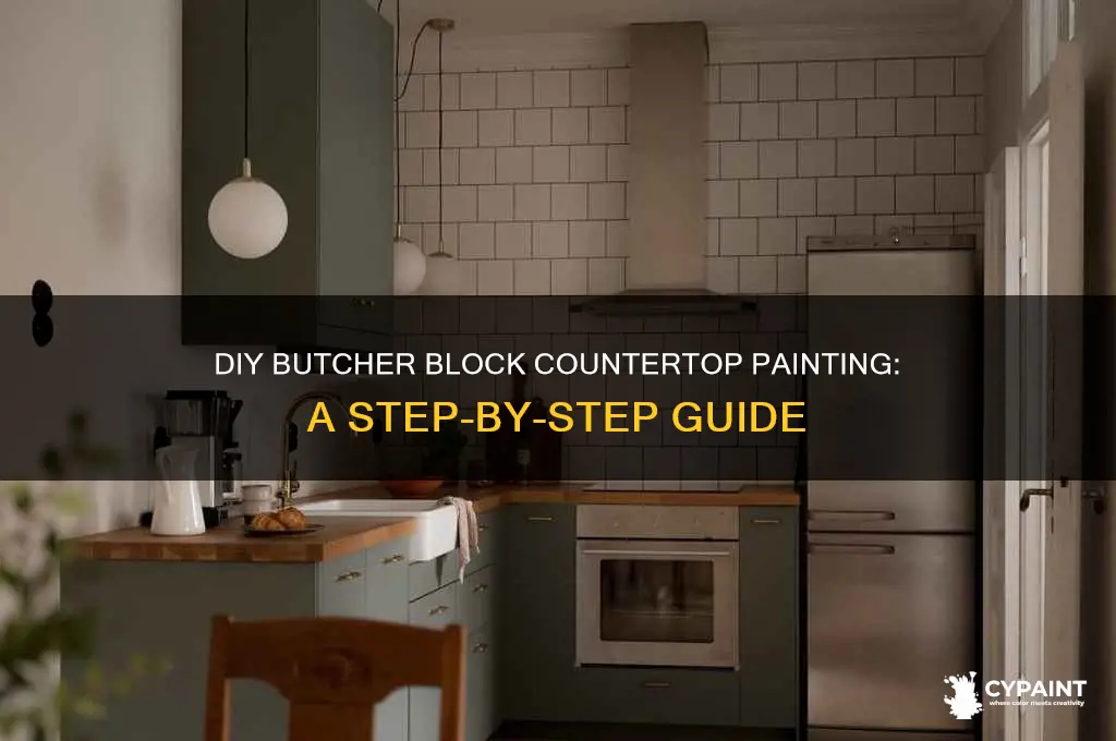 Diy Butcher Block Countertop Painting: A Step-By-Step Guide | CyPaint