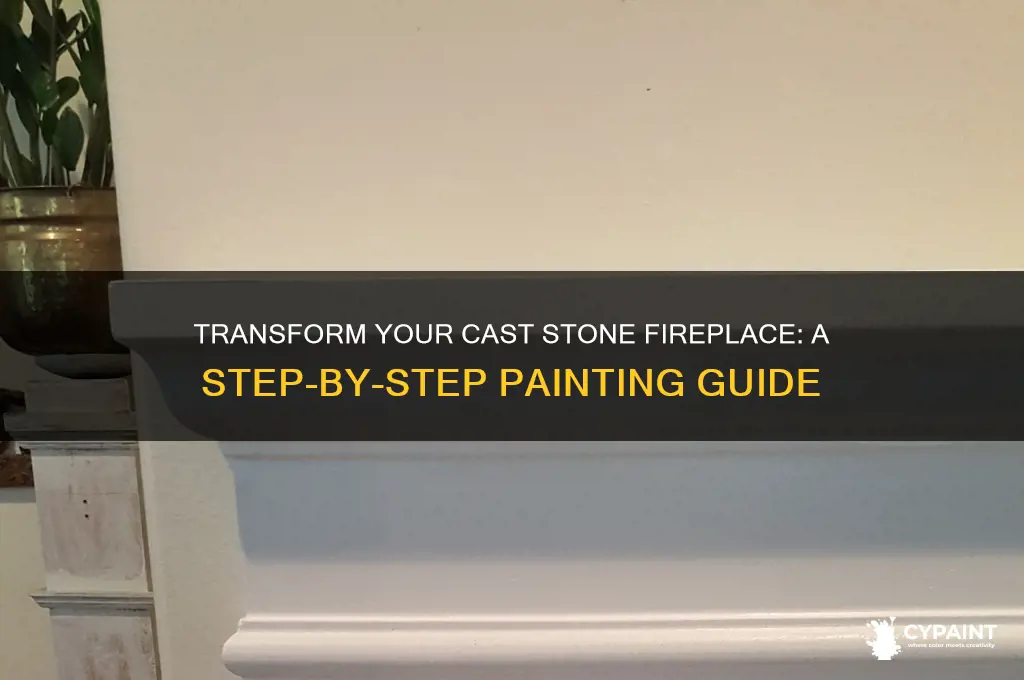 Transform Your Cast Stone Fireplace: A Step-By-Step Painting Guide ...