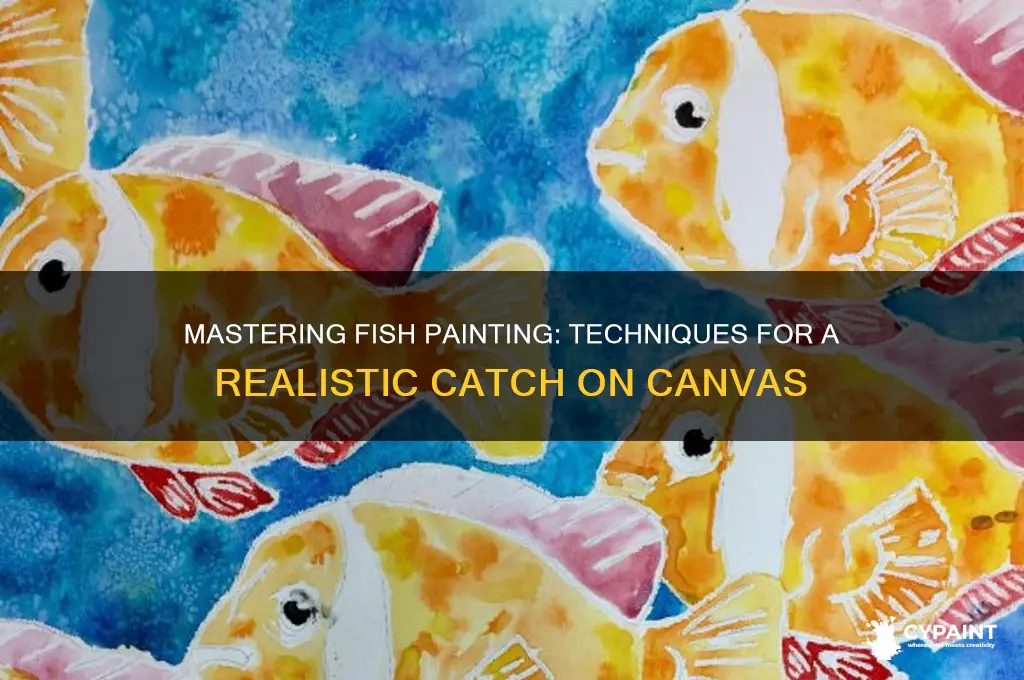 Mastering Fish Painting: Techniques For A Realistic Catch On Canvas ...