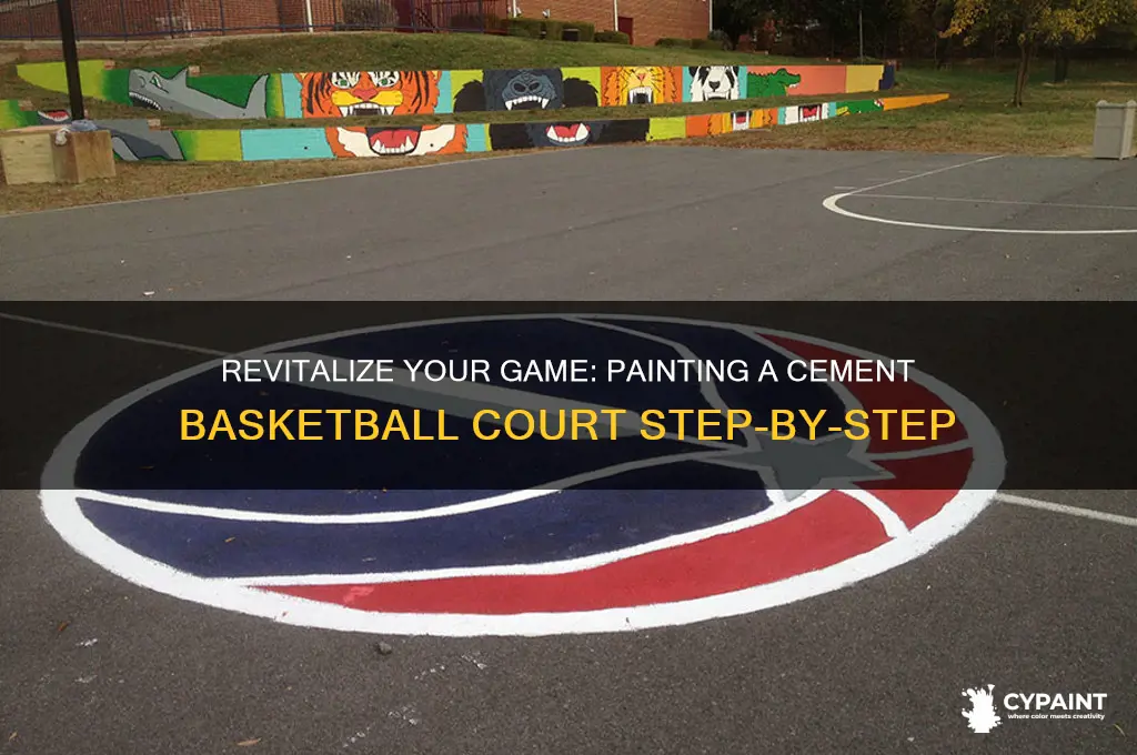 Revitalize Your Game: Painting A Cement Basketball Court Step-By-Step ...