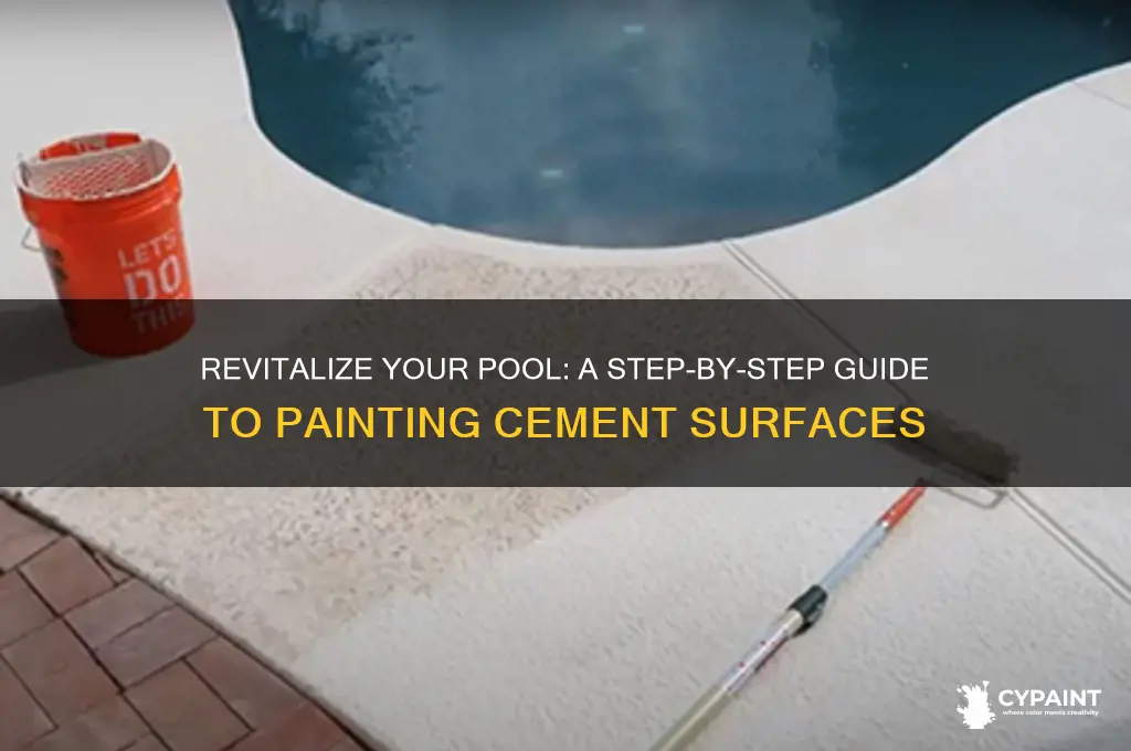 Revitalize Your Pool: A Step-By-Step Guide To Painting Cement Surfaces ...