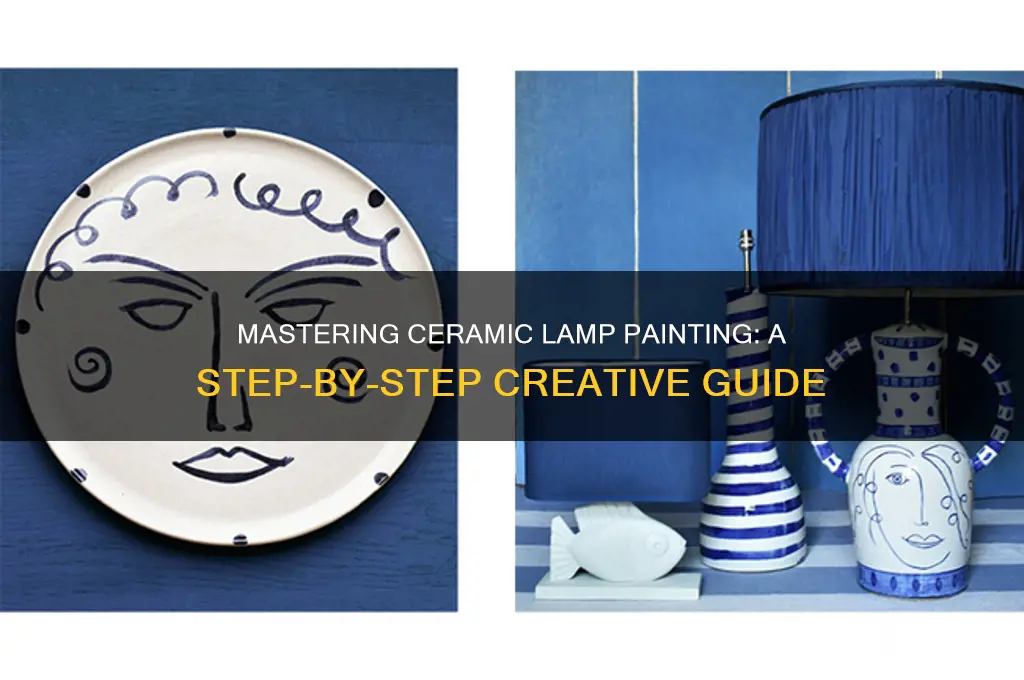 Mastering Ceramic Lamp Painting: A Step-By-Step Creative Guide | CyPaint