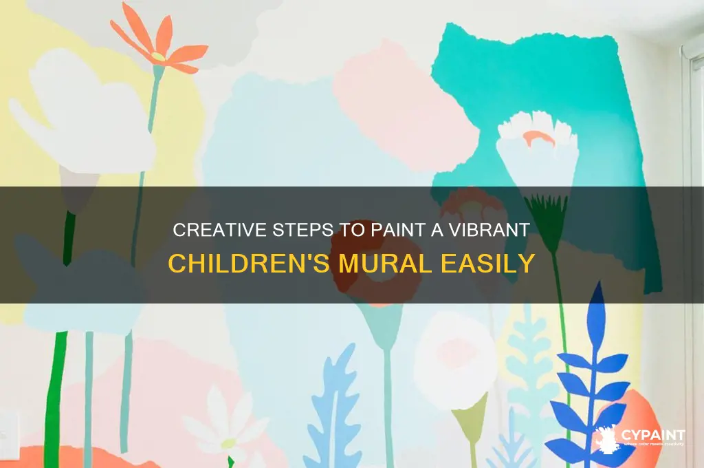 Creative Steps To Paint A Vibrant Children's Mural Easily | CyPaint