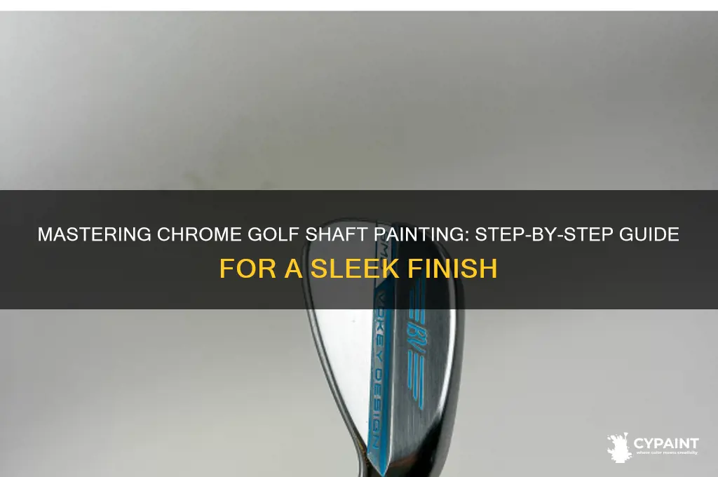 Mastering Chrome Golf Shaft Painting: Step-By-Step Guide For A Sleek ...