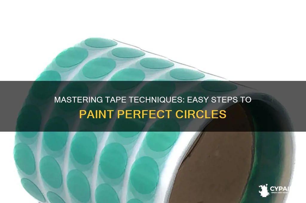 Mastering Tape Techniques: Easy Steps To Paint Perfect Circles | CyPaint