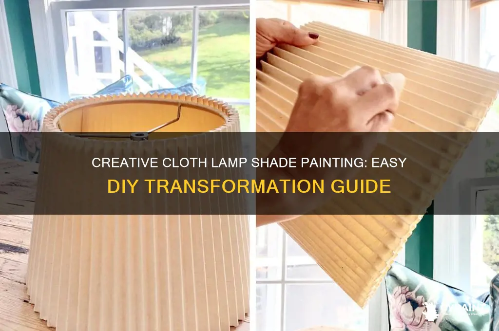 Creative Cloth Lamp Shade Painting: Easy Diy Transformation Guide | CyPaint