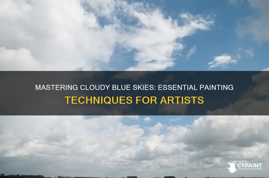 Mastering Cloudy Blue Skies: Essential Painting Techniques For Artists ...