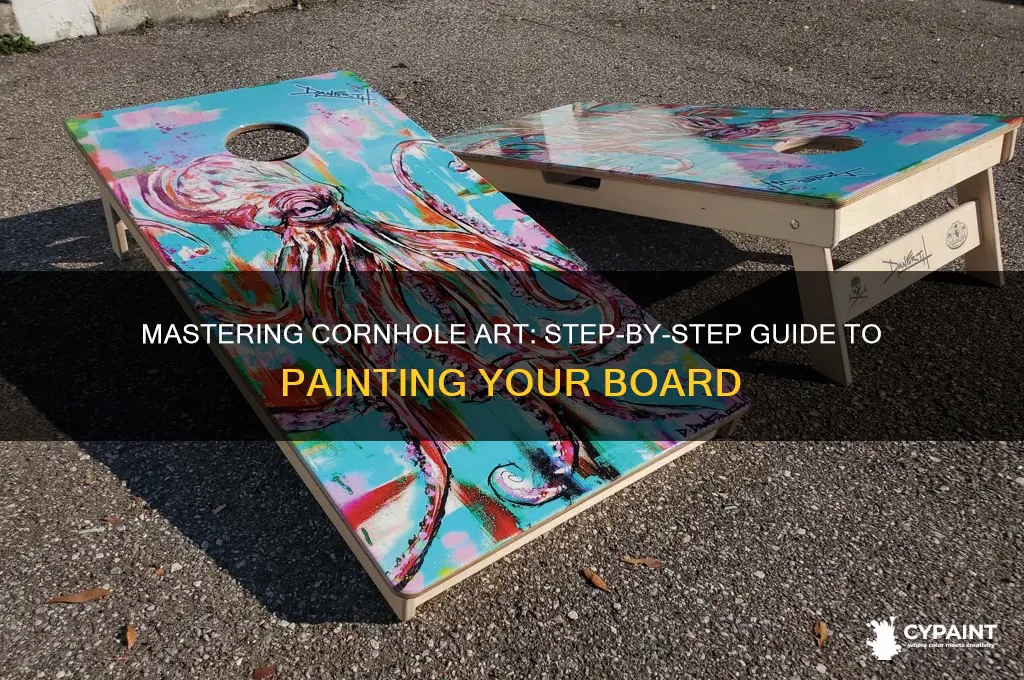 Mastering Cornhole Art: Step-By-Step Guide To Painting Your Board | CyPaint