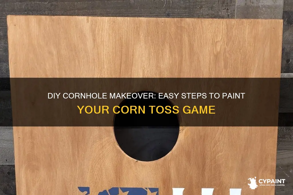 Diy Cornhole Makeover: Easy Steps To Paint Your Corn Toss Game | CyPaint