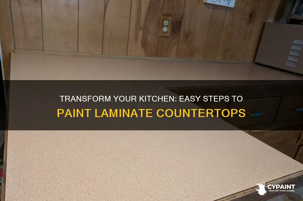 Transform Your Kitchen: Easy Steps To Paint Laminate Countertops | CyPaint