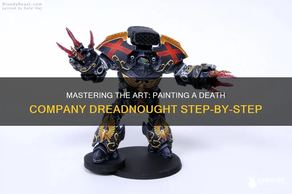 Mastering The Art: Painting A Death Company Dreadnought Step-By-Step ...