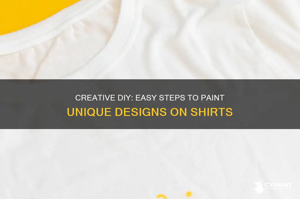 Creative Diy: Easy Steps To Paint Unique Designs On Shirts | CyPaint