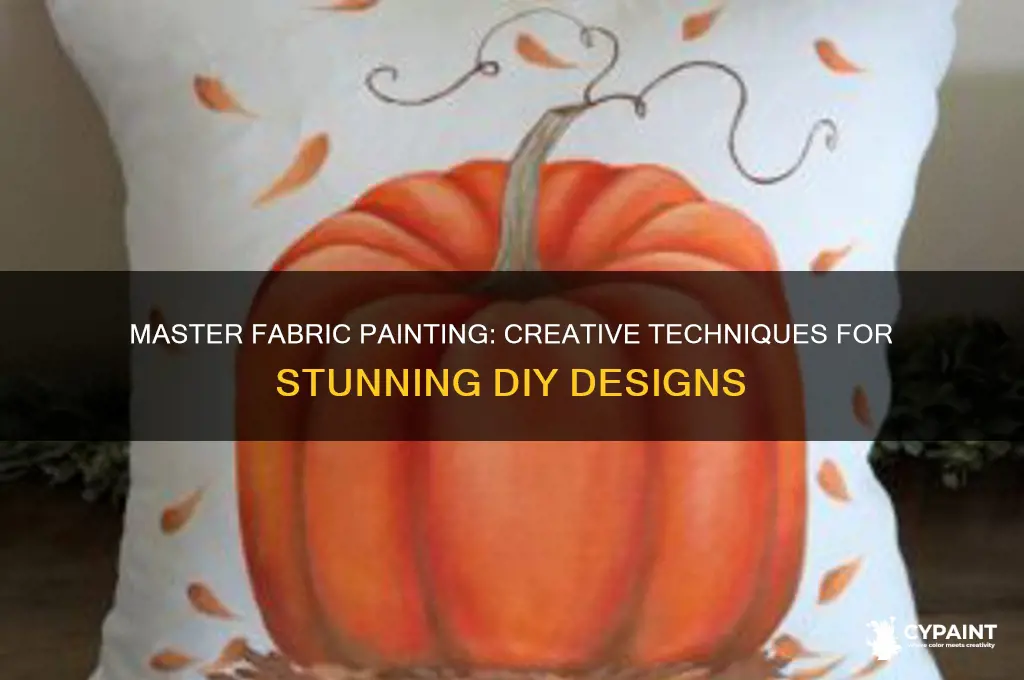 Master Fabric Painting: Creative Techniques For Stunning Diy Designs ...