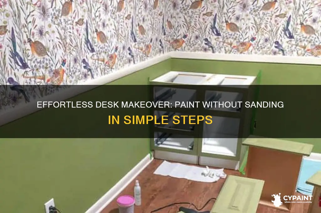 Effortless Desk Makeover: Paint Without Sanding In Simple Steps | CyPaint