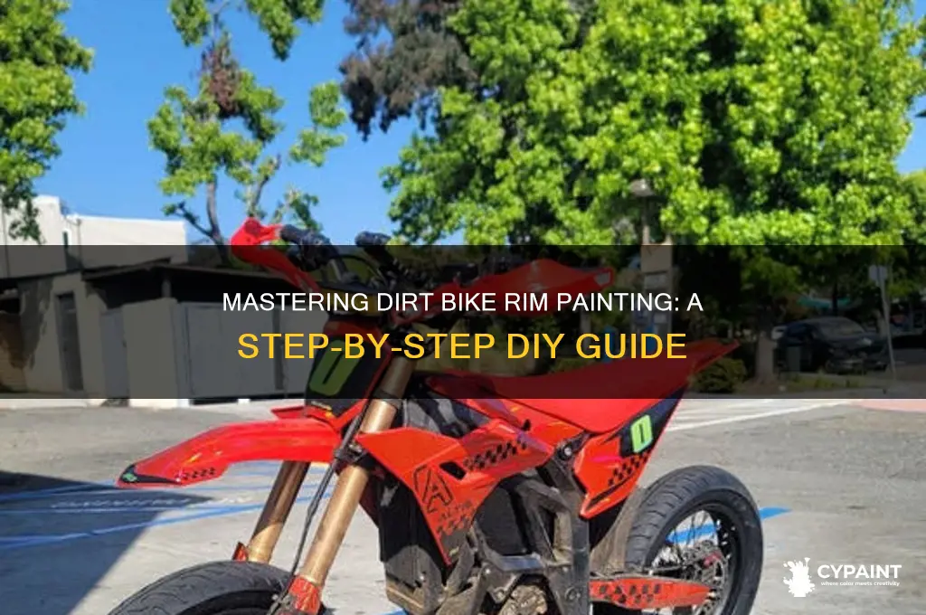 Mastering Dirt Bike Rim Painting: A Step-By-Step Diy Guide | CyPaint