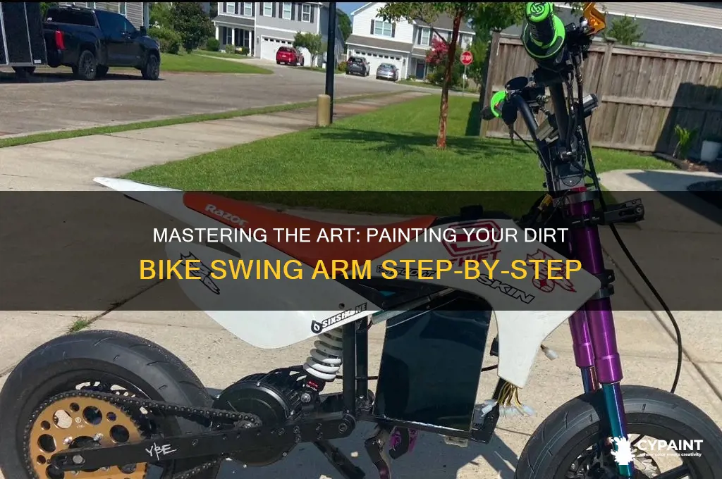 Mastering The Art: Painting Your Dirt Bike Swing Arm Step-By-Step | CyPaint
