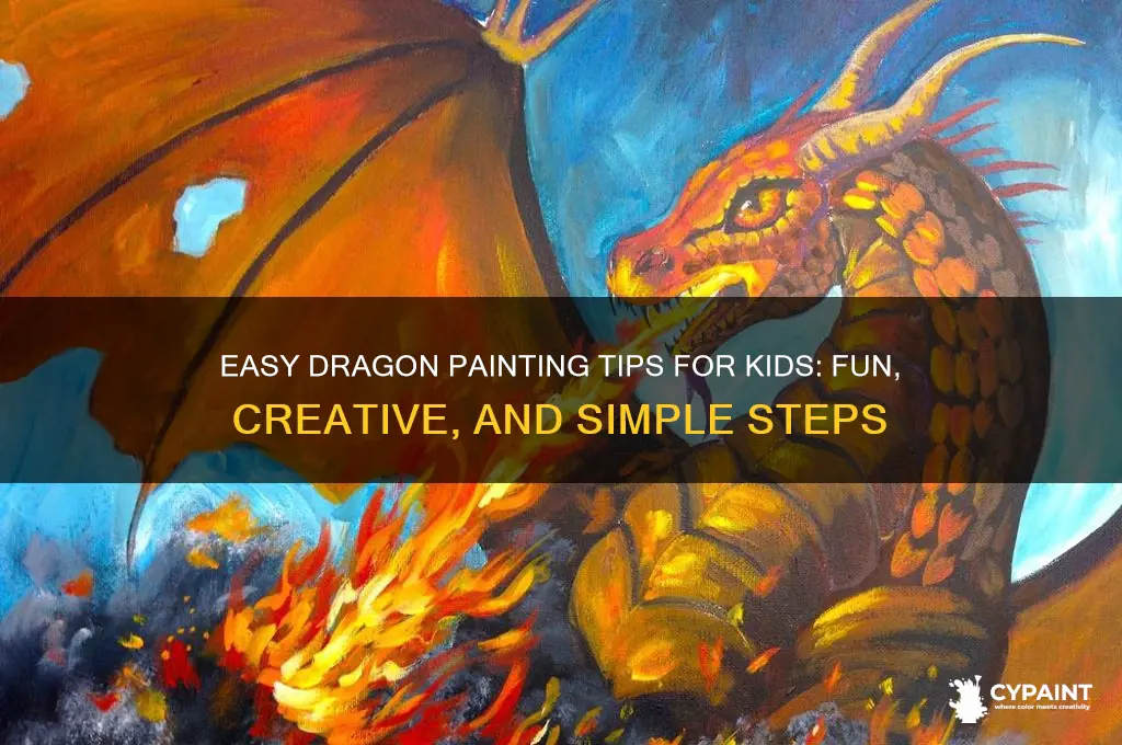 Easy Dragon Painting Tips For Kids: Fun, Creative, And Simple Steps ...