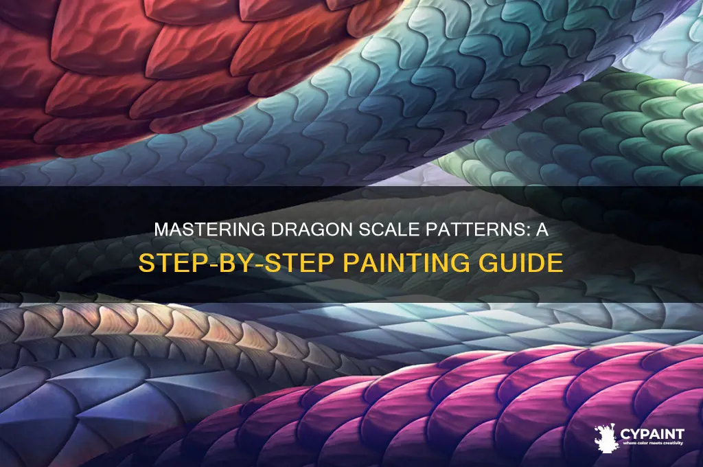 Mastering Dragon Scale Patterns: A Step-By-Step Painting Guide | CyPaint