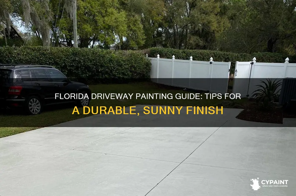 Florida Driveway Painting Guide: Tips For A Durable, Sunny Finish | CyPaint