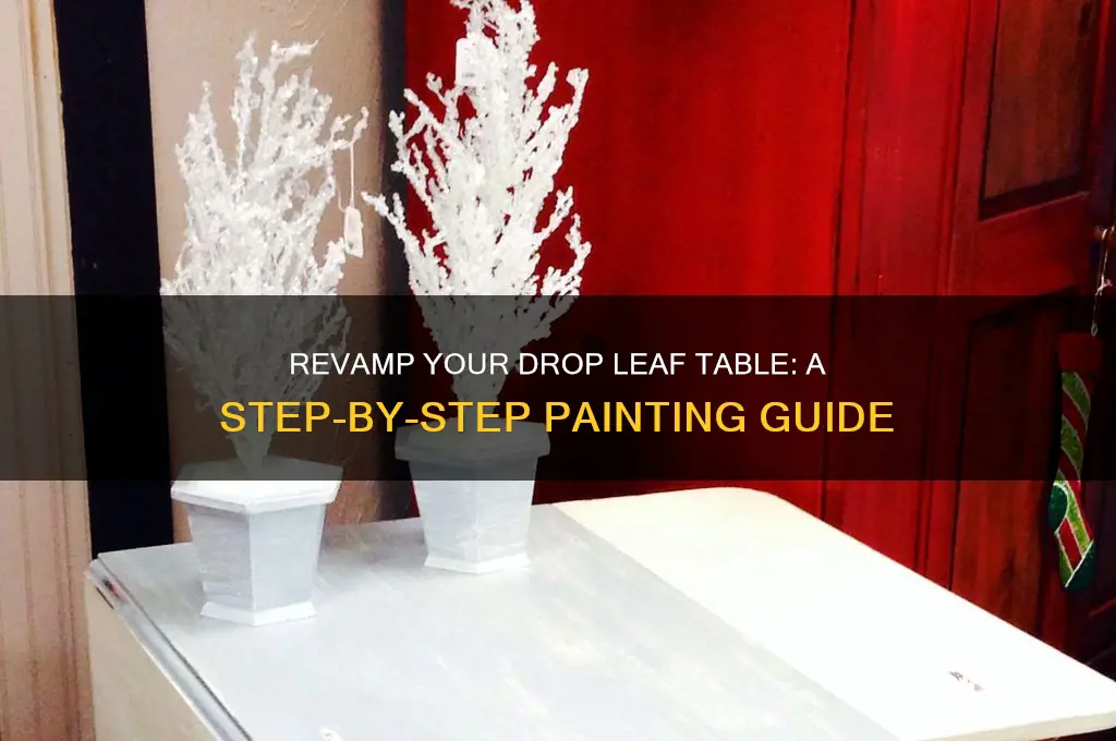 Revamp Your Drop Leaf Table: A Step-By-Step Painting Guide | CyPaint