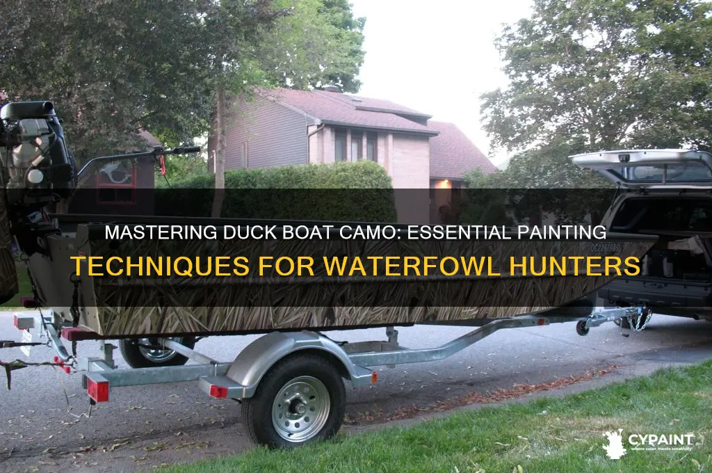 Mastering Duck Boat Camo: Essential Painting Techniques For Waterfowl ...