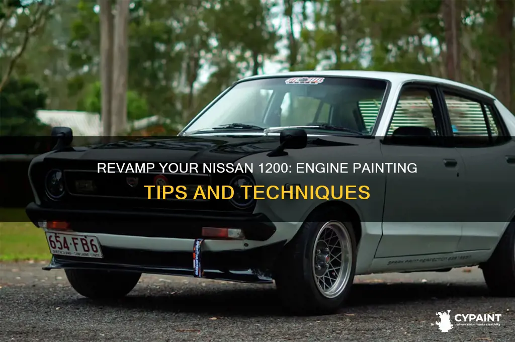 Revamp Your Nissan 1200: Engine Painting Tips And Techniques | CyPaint