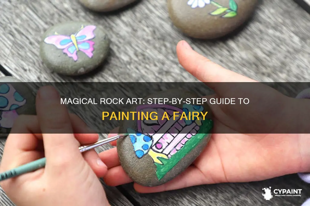 Magical Rock Art: Step-By-Step Guide To Painting A Fairy | CyPaint