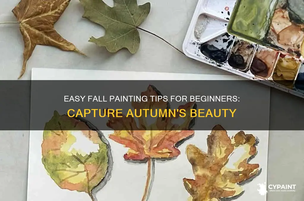 Easy Fall Painting Tips For Beginners: Capture Autumn's Beauty | CyPaint