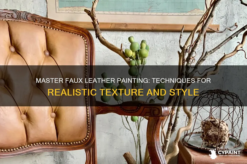 Master Faux Leather Painting: Techniques For Realistic Texture And ...