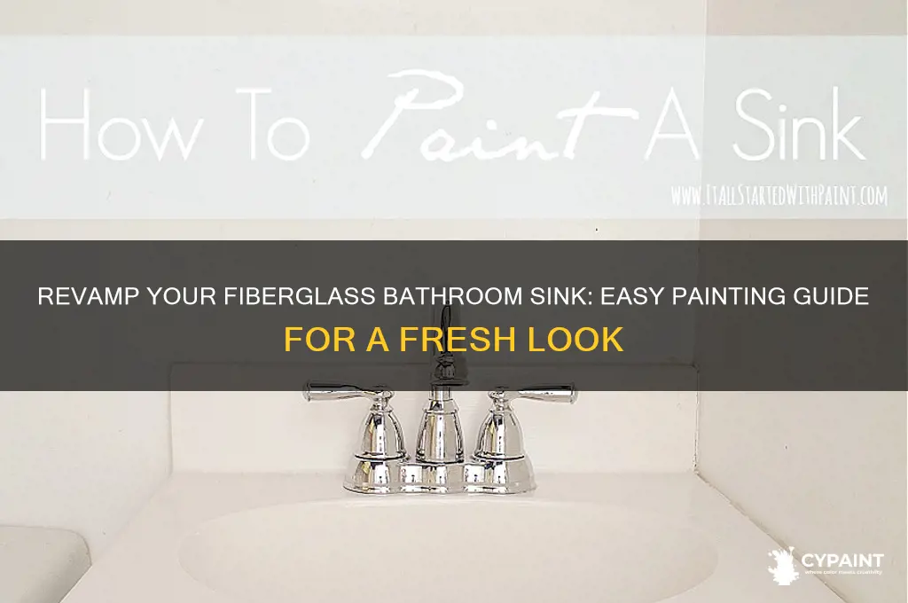 Revamp Your Fiberglass Bathroom Sink: Easy Painting Guide For A Fresh ...