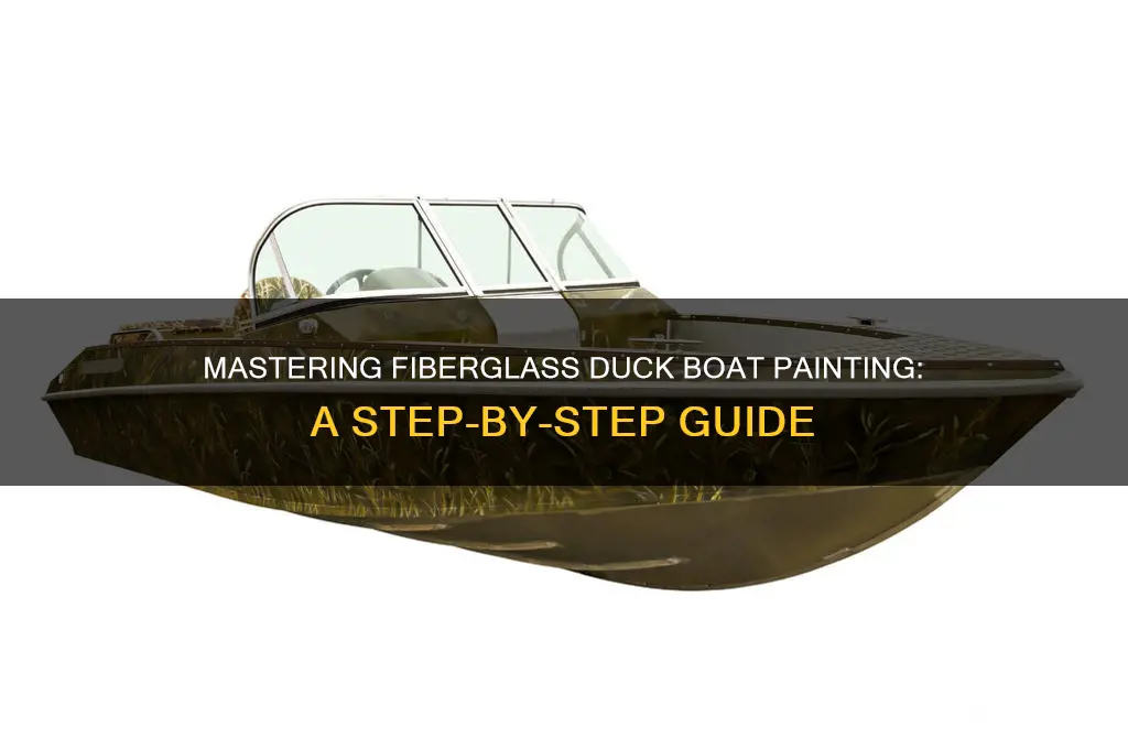 Mastering Fiberglass Duck Boat Painting: A Step-By-Step Guide | CyPaint