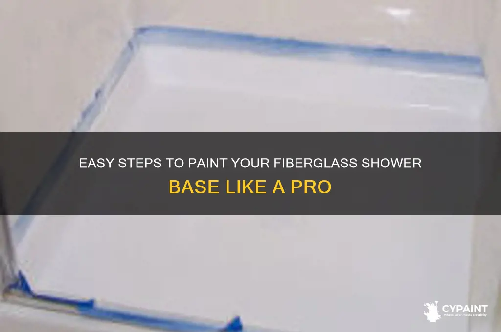 Easy Steps To Paint Your Fiberglass Shower Base Like A Pro | CyPaint