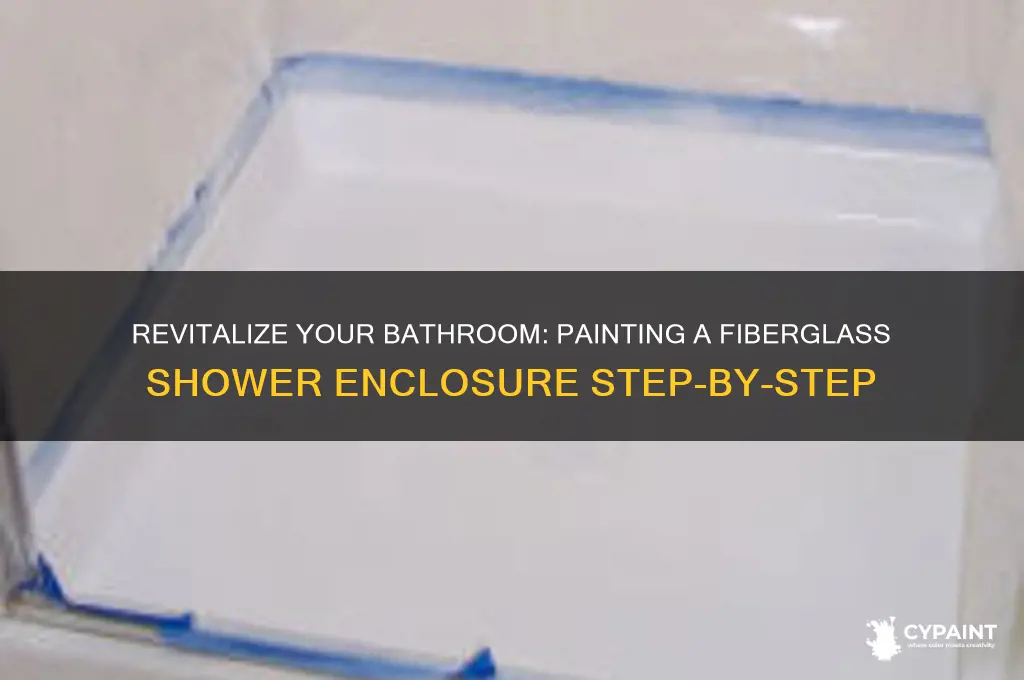 Revitalize Your Bathroom: Painting A Fiberglass Shower Enclosure Step ...