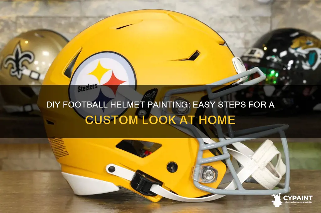 Diy Football Helmet Painting: Easy Steps For A Custom Look At Home ...