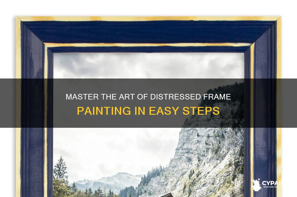Master The Art Of Distressed Frame Painting In Easy Steps | CyPaint