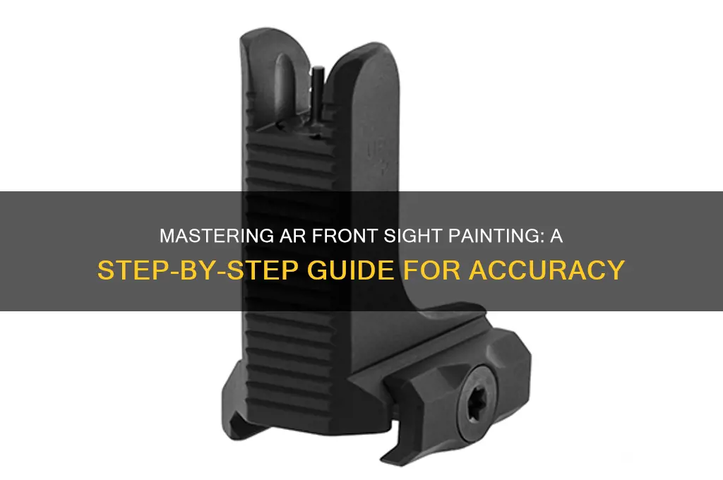 Mastering Ar Front Sight Painting: A Step-By-Step Guide For Accuracy ...