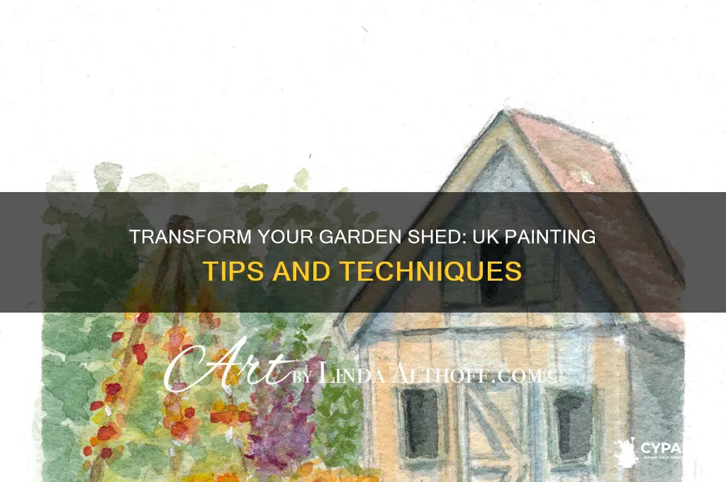 Transform Your Garden Shed: Uk Painting Tips And Techniques | CyPaint