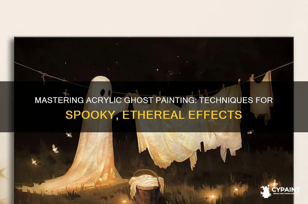 Mastering Acrylic Ghost Painting: Techniques For Spooky, Ethereal ...