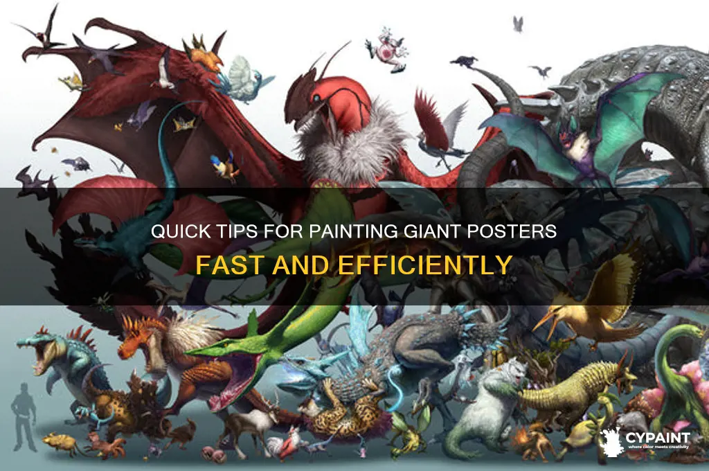 Quick Tips For Painting Giant Posters Fast And Efficiently | CyPaint