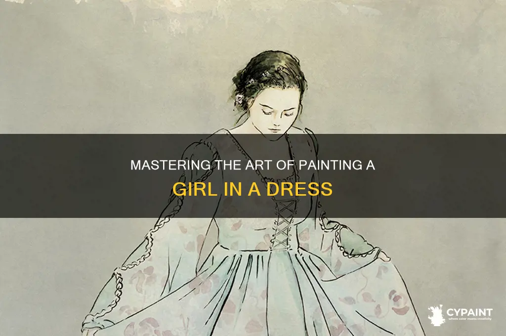 Mastering The Art Of Painting A Girl In A Dress | CyPaint